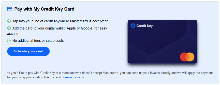How do I get started with The Credit Key Card? – Credit Key