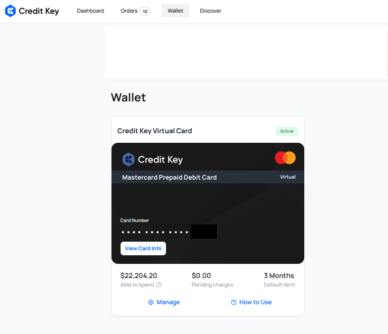 Your Credit Key Card Wallet – Credit Key